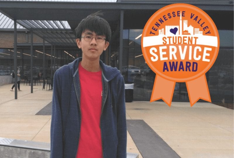 Tennessee Valley Student Service Award Winner: Kevin Song - Rocket City ...
